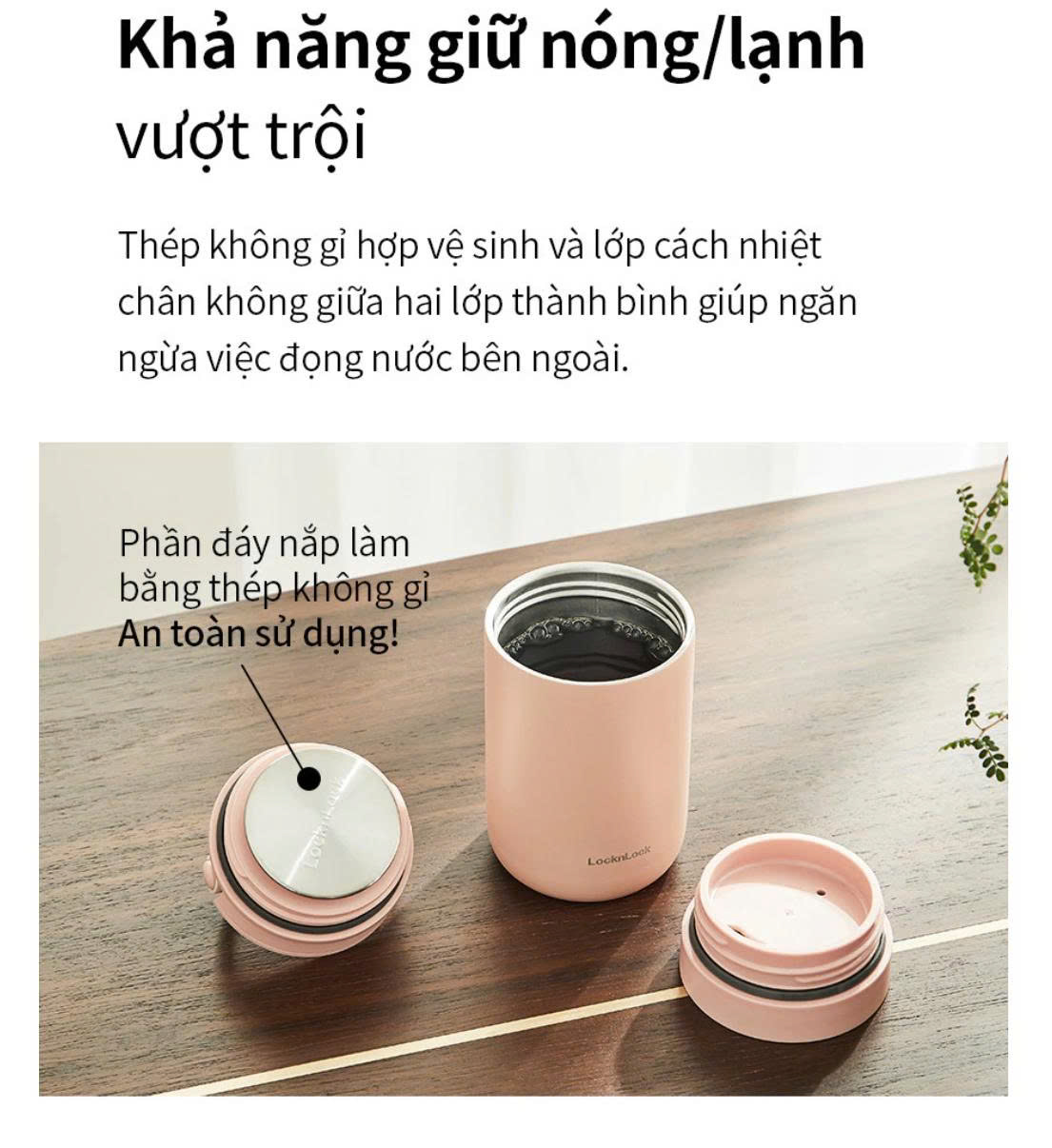 Bình giữ nhiệt LocknLock 475ml Metro Two Way Tumbler LHC4274 – Màu Xanh ...